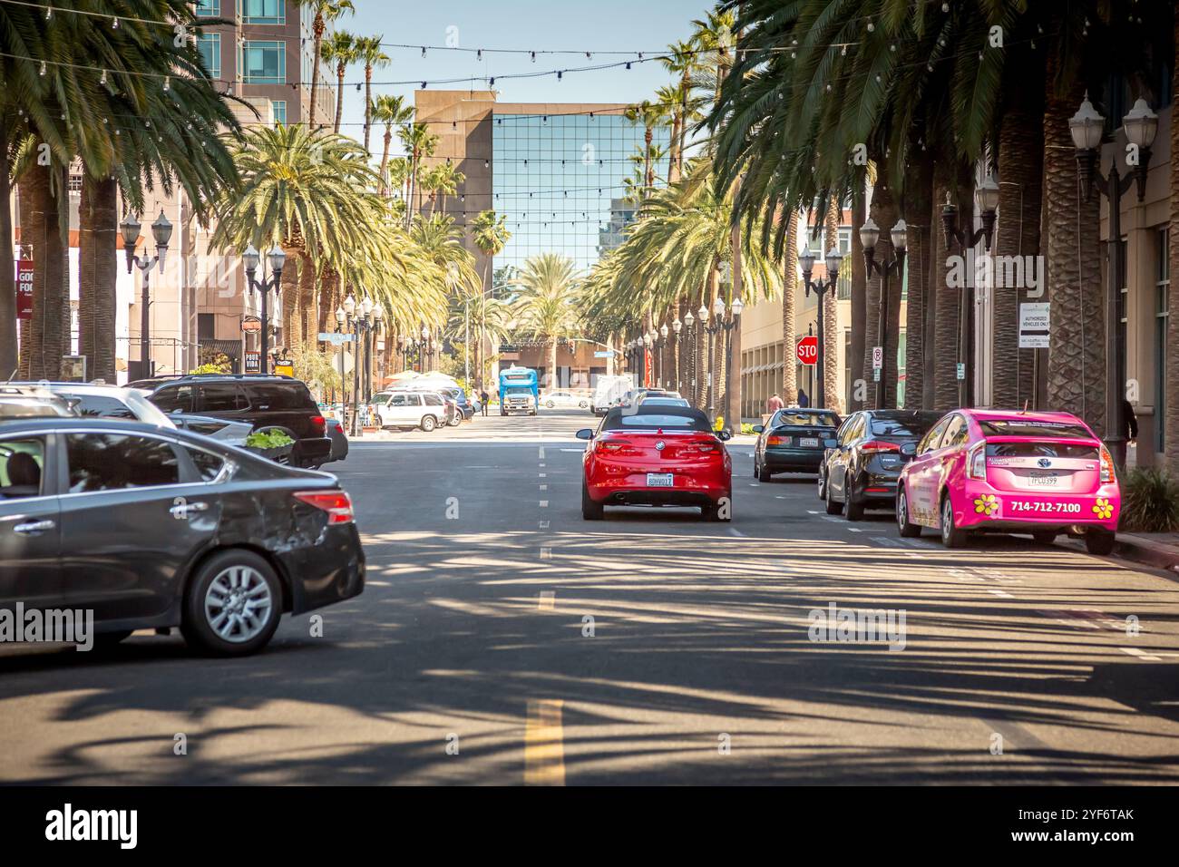 Center street promenade anaheim hi-res stock photography and images - Alamy