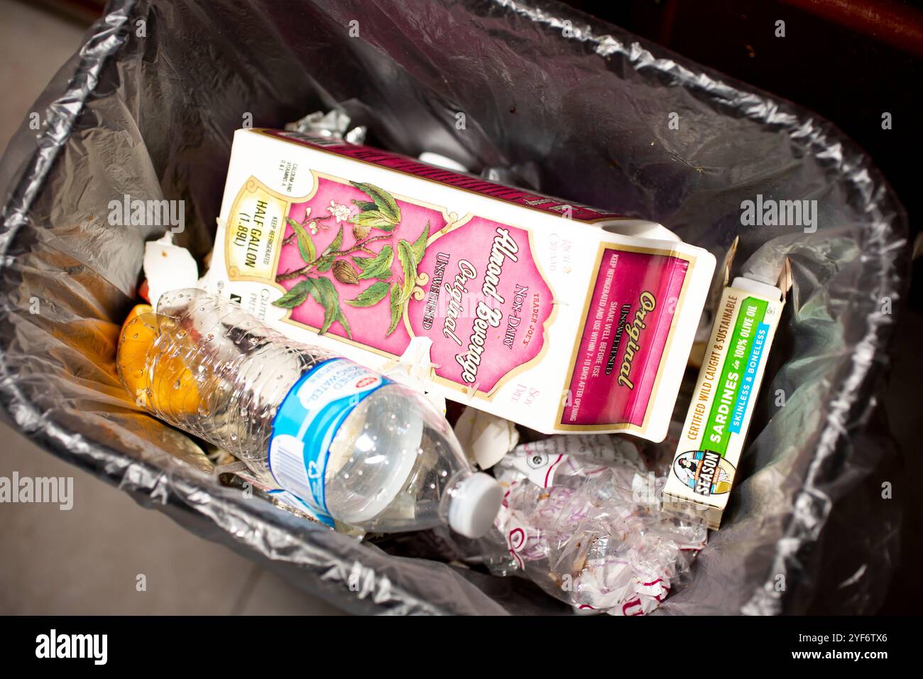 Los Angeles, California, United States - 02-26-2019: A top down view of ...