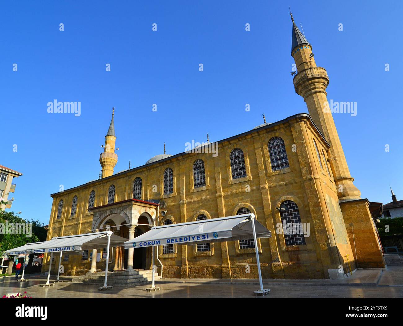 Historical Grand Mosque in Corum, Turkey Stock Photo - Alamy