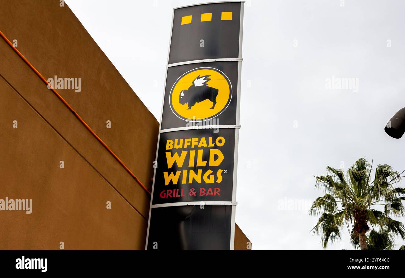 Los Angeles, California, United States - 02-27-2019: A view of a store ...
