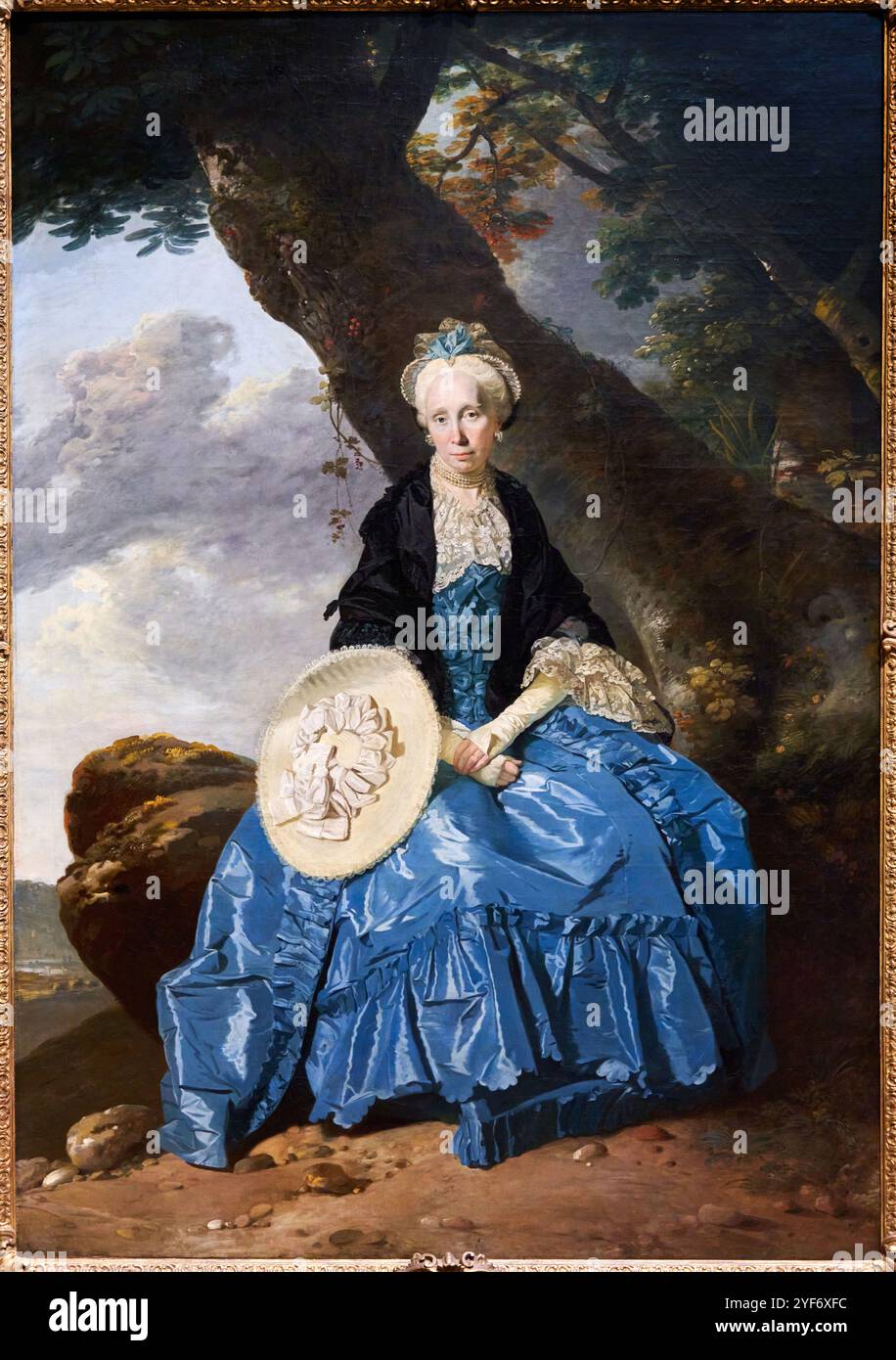 Mrs Oswald, about 1763-1764, Johann Zoffany (1733?-1810), The National ...