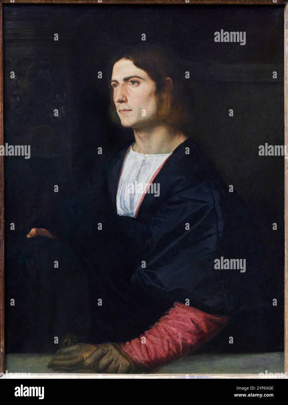 Portrait of a Young Man, about 1515-1520, Titian (active about 1506 ...