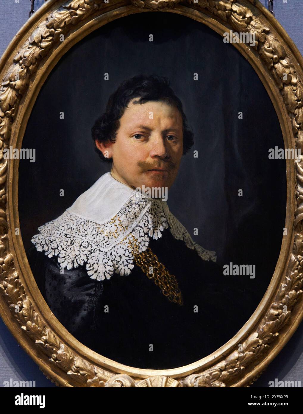 Portrait of Philips Lucasz., 1635, Rembrandt (1606-1669), The National ...