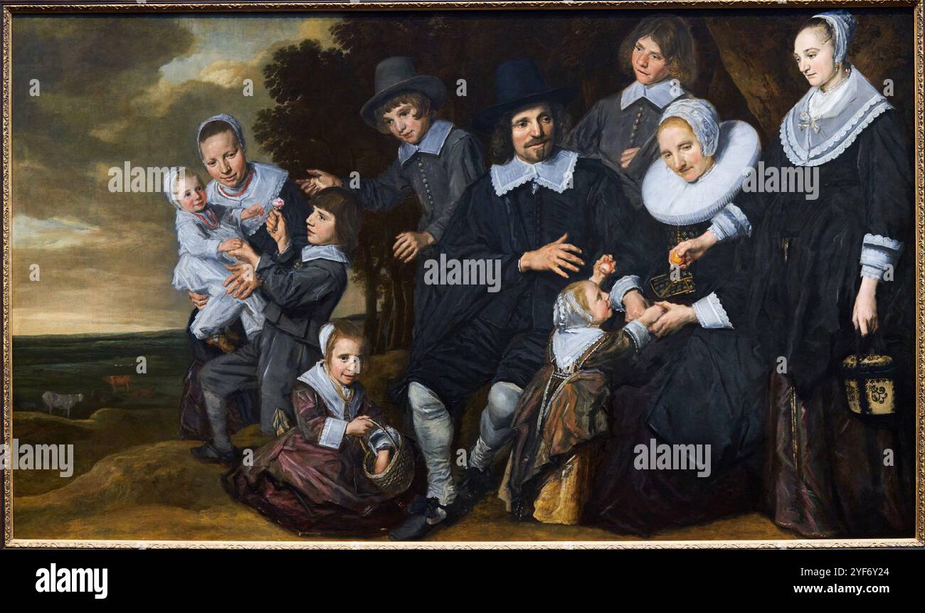 A Family Group in a Landscape, about 1647-1650, Frans Hals (1582/3-1666 ...