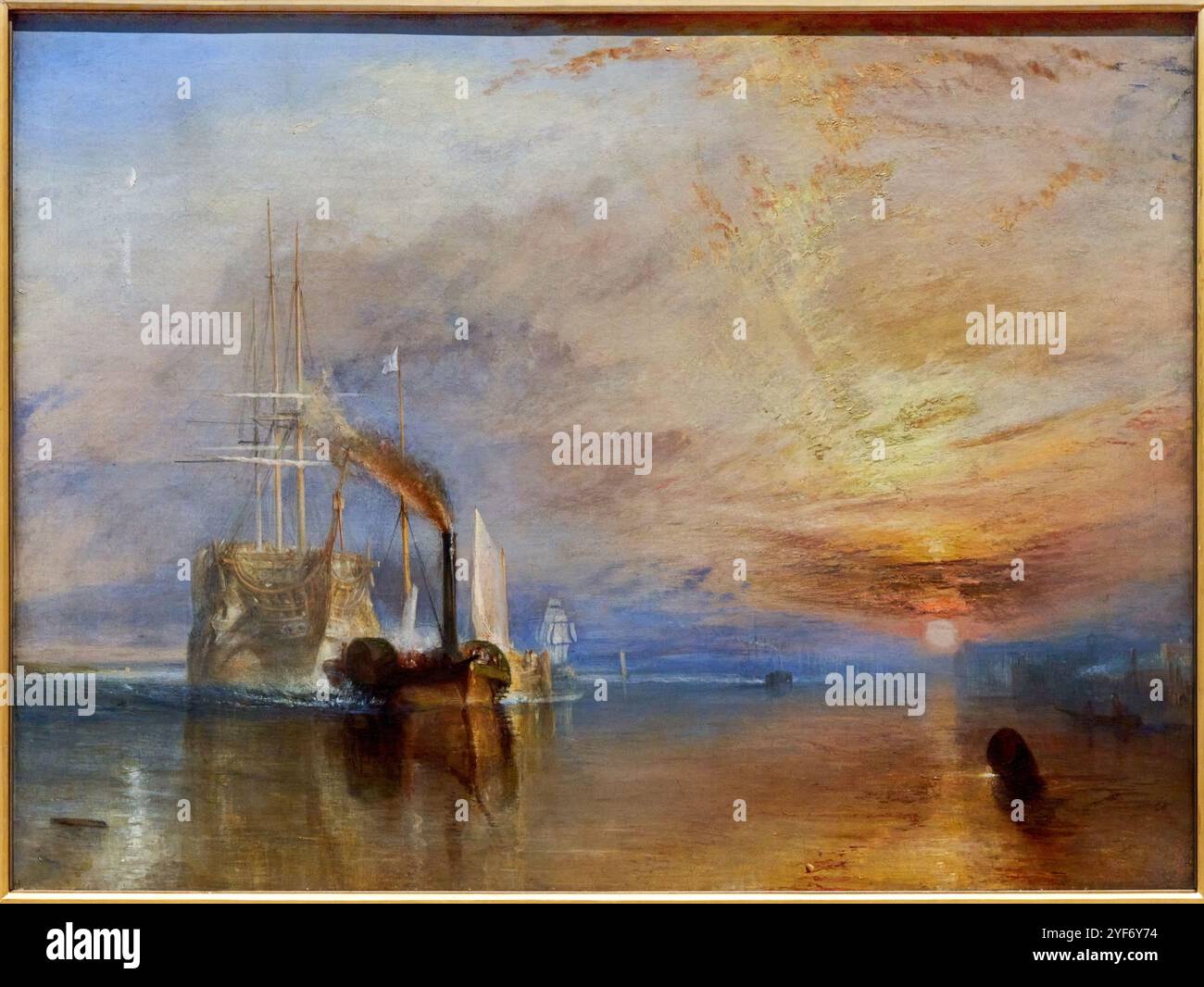 The Fighting Temeraire, 1839, Joseph Mallord William Turner (1775-1851 ...