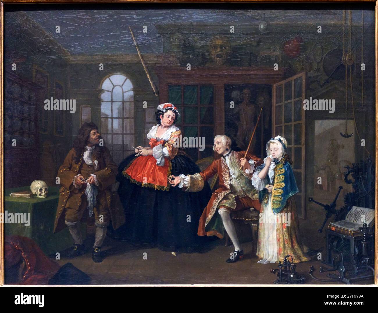 Marriage A-la-Mode, about 1743, William Hogarth (1697-1764), The ...
