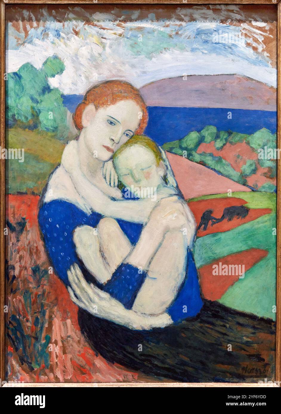 Motherhood (La Maternité), 1901, Pablo Picasso (1881-1973), The ...