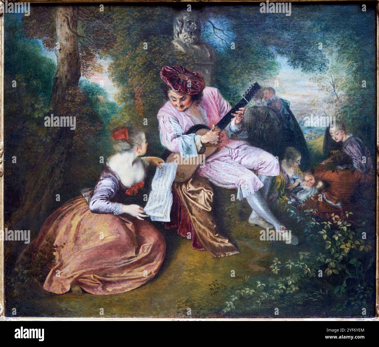 The Scale of Love, probably 1717-1718, Jean-Antoine Watteau (1684-1721 ...