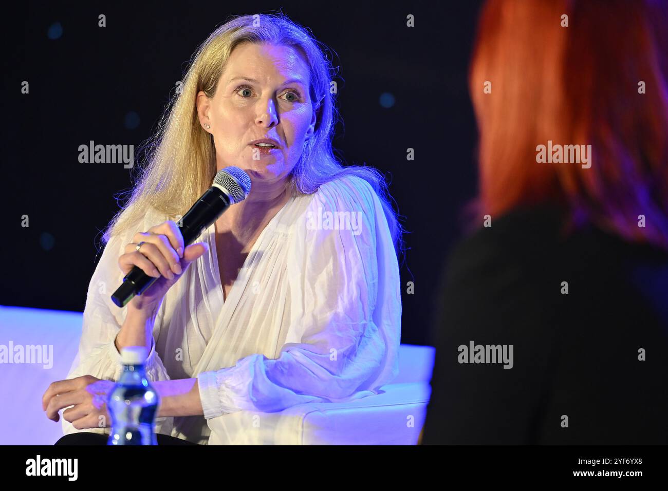 British actress Chloe Annett at an opening of the Comic-Con Junior 2024 ...