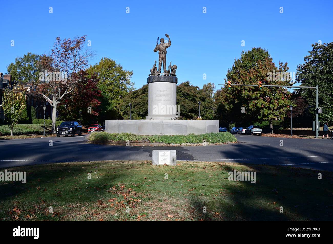 Monument Avenue at Richmond, Virginia, USA Stock Photo - Alamy