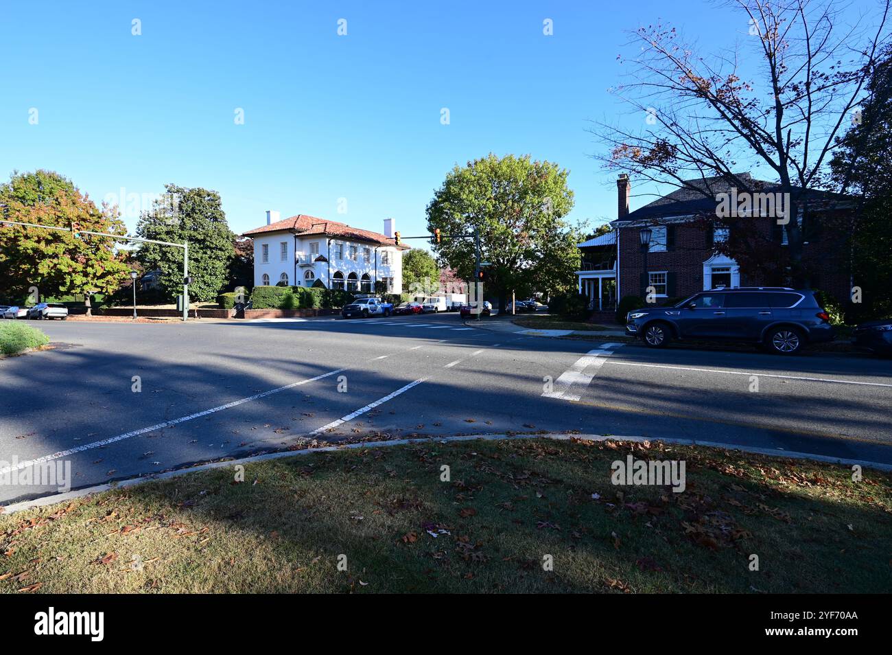 Monument Avenue at Richmond, Virginia, USA Stock Photo - Alamy