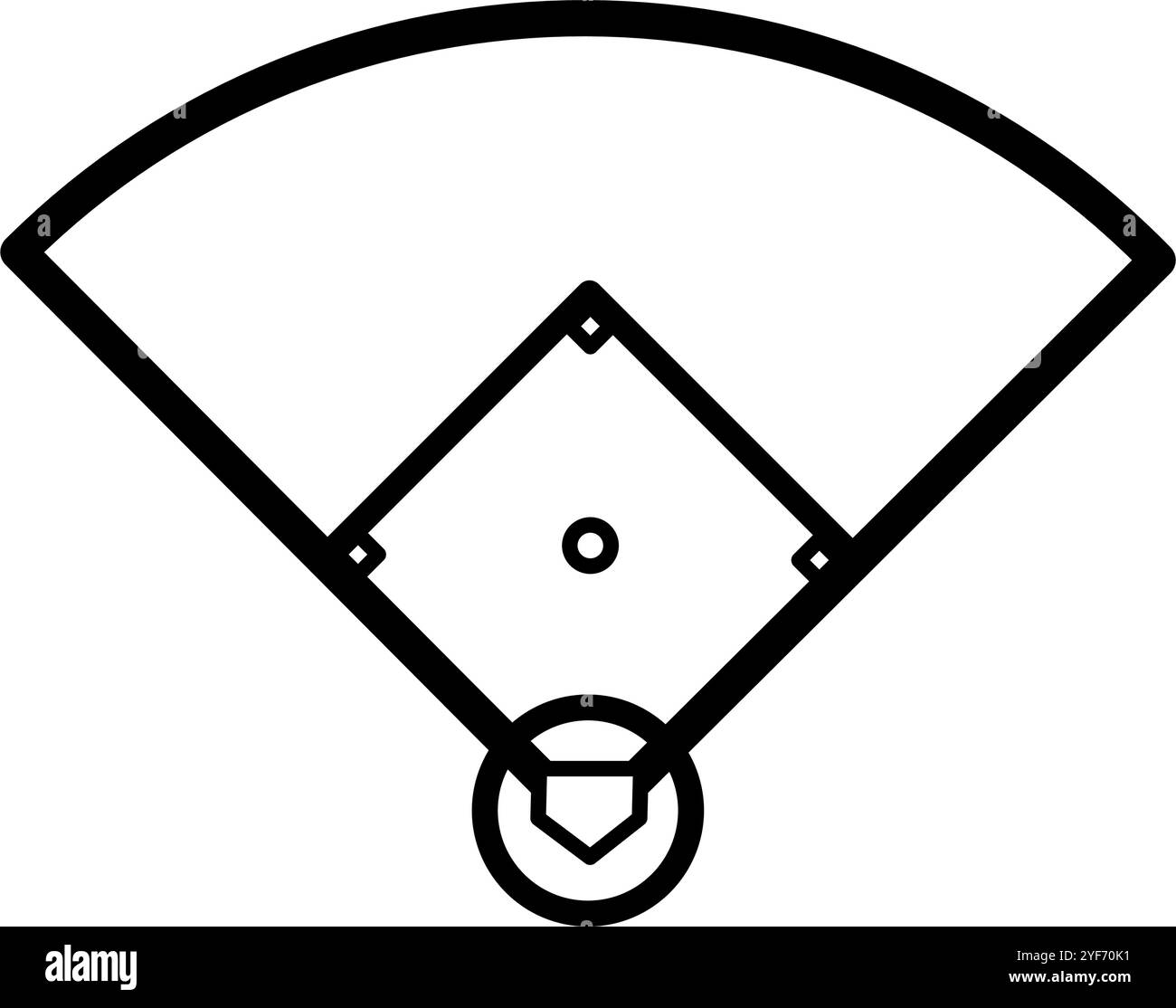 Base baseball field Black and White Stock Photos & Images - Alamy
