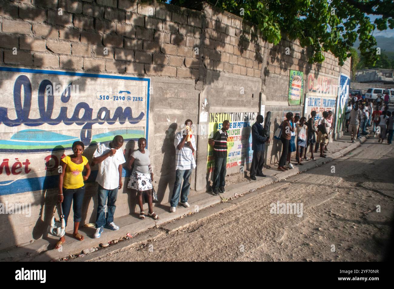 Street scene in Port au Prince city center, Haiti Stock Photo - Alamy
