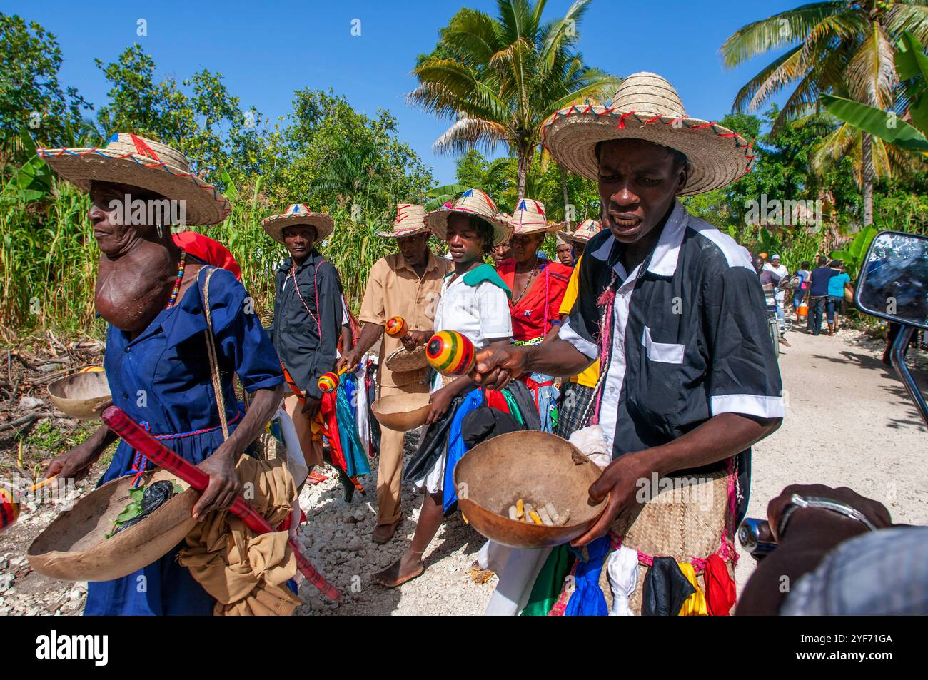 Haiti Voodoo Festival in Saut d'Eau, in Saut d'Eau, Ville Bonheur ...
