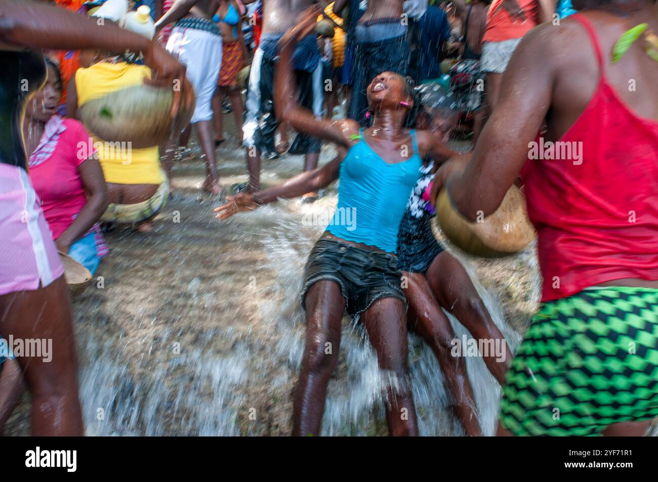 Haiti Voodoo Festival in Saut d'Eau, in Saut d'Eau, Ville Bonheur ...