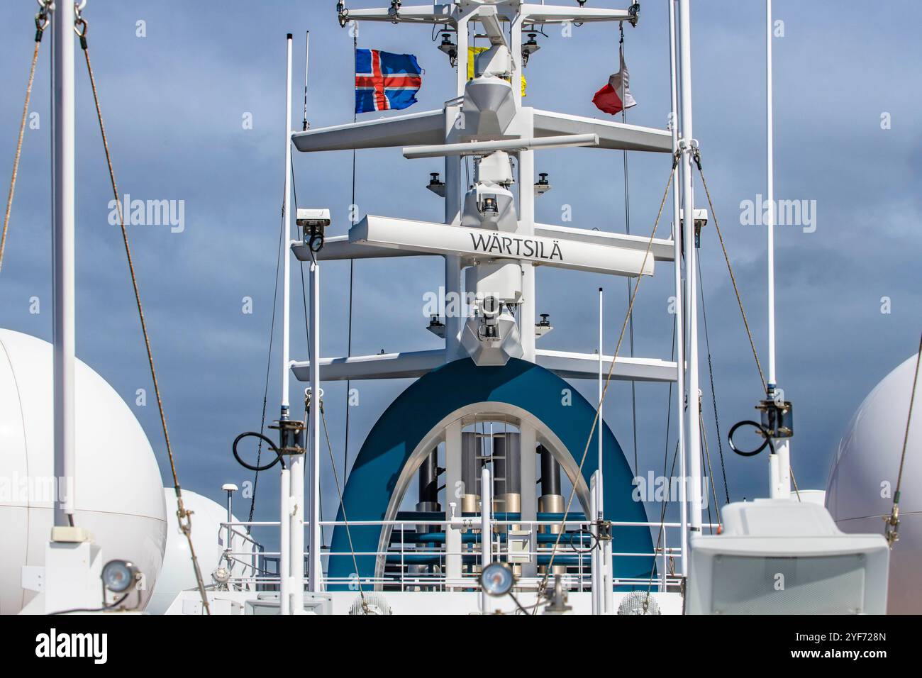 Ship deck cruise of SH Vega cruise is an expedition cruise ship ...