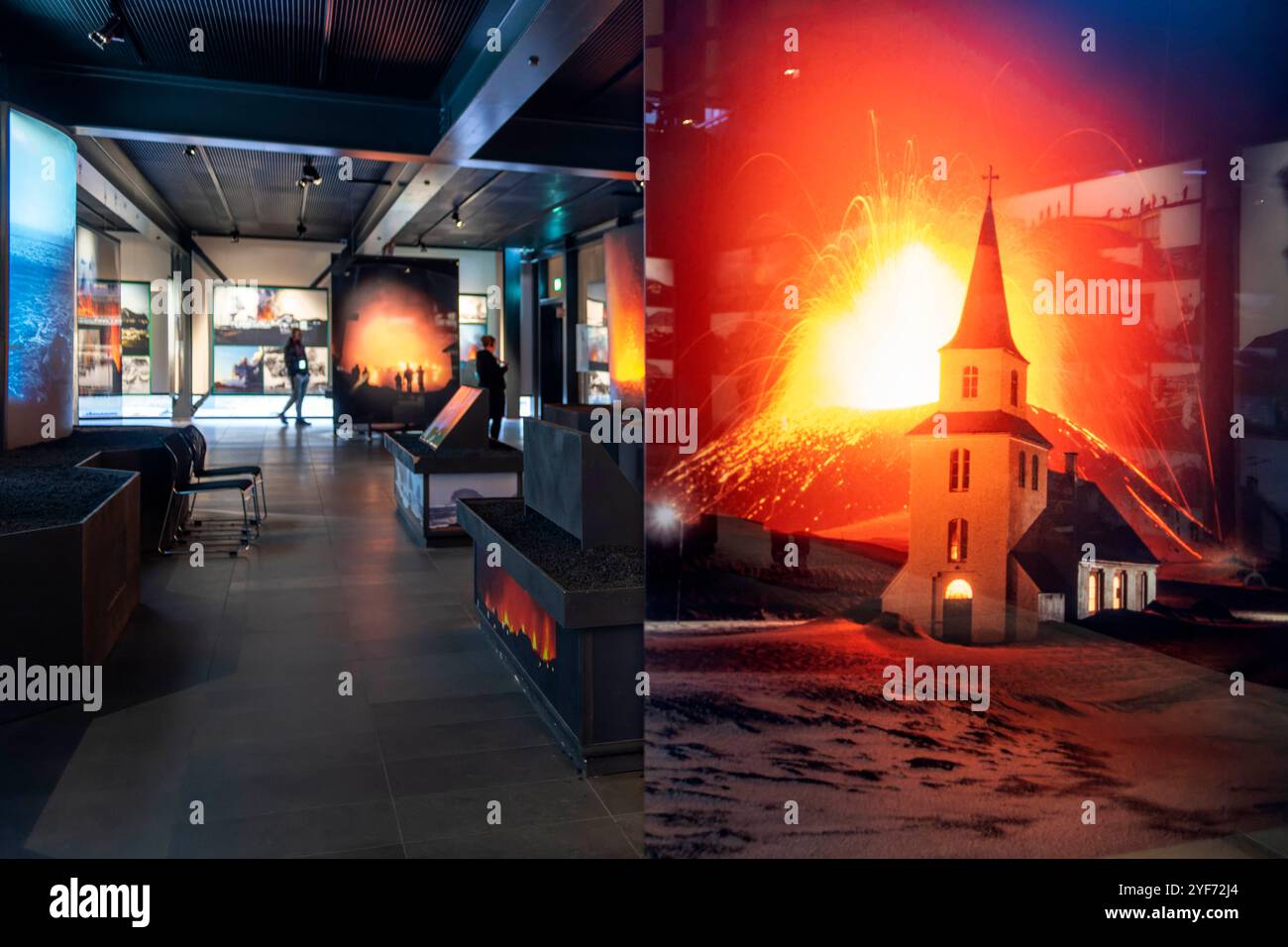 Eldheimar museum of remembrance, Heimaey, Westman Islands, Iceland ...