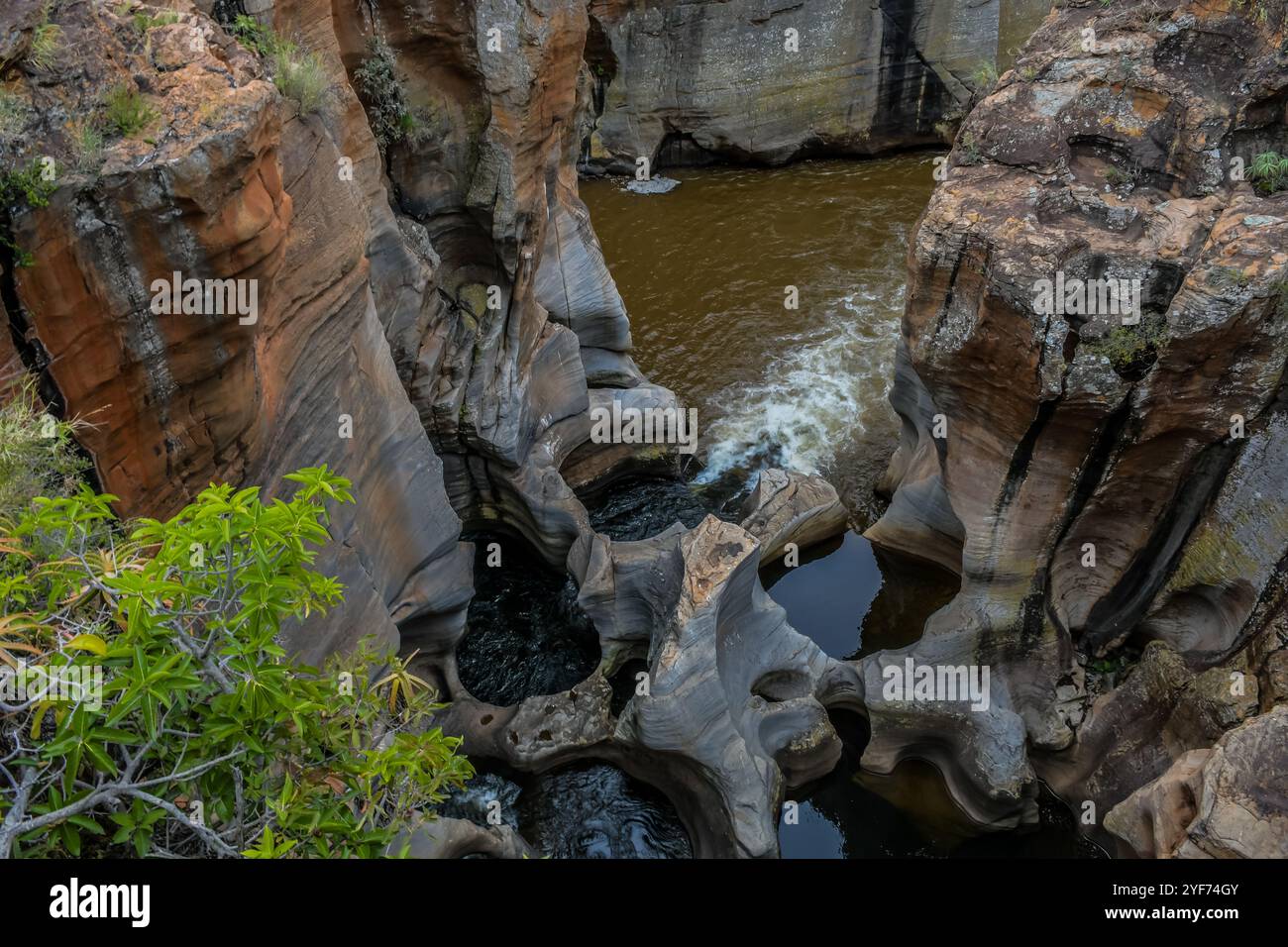 Bourke's Luck Potholes in Graskop, Mpumalanga - geological attraction ...