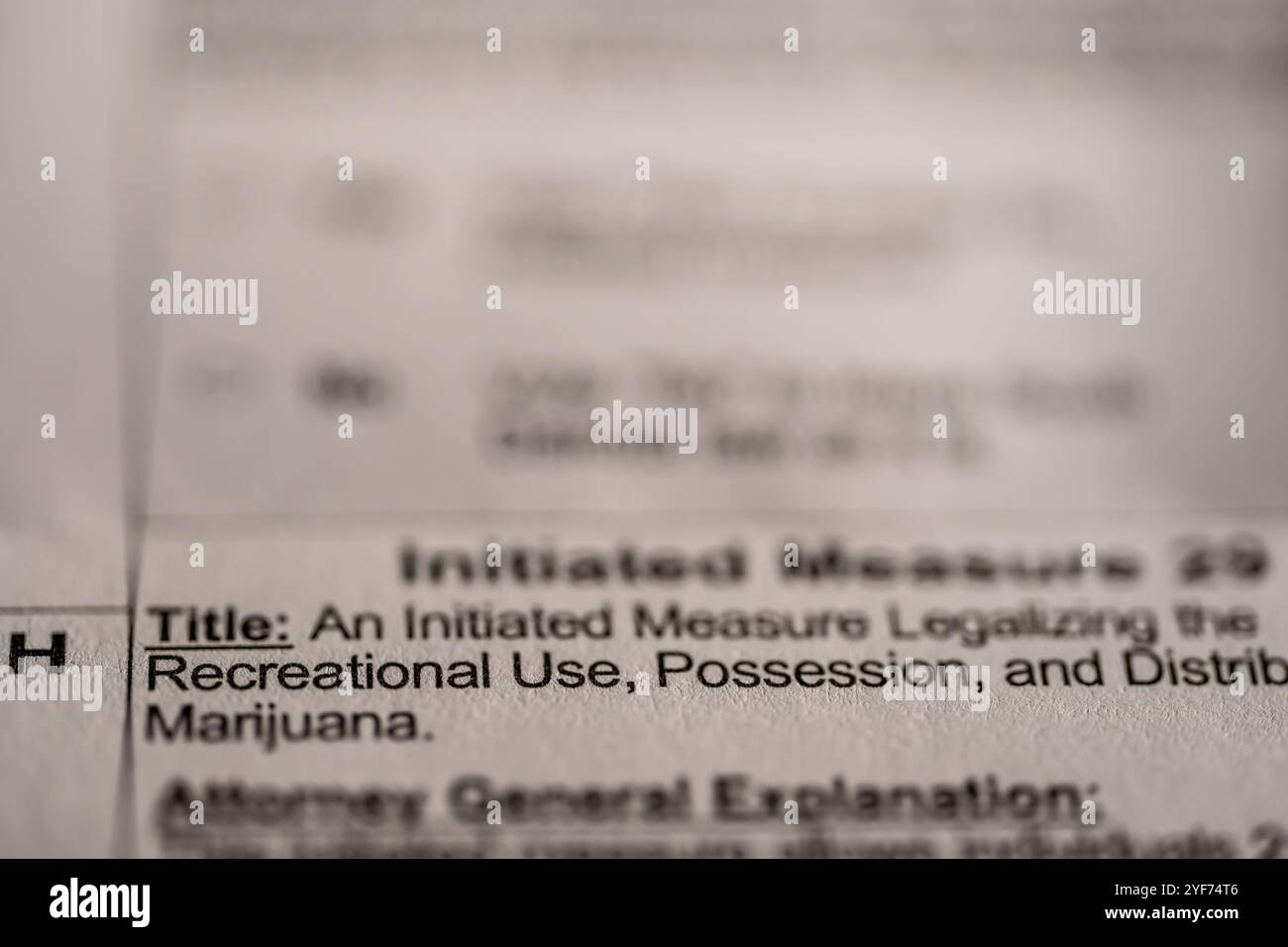 Marijuana voting hi-res stock photography and images - Alamy