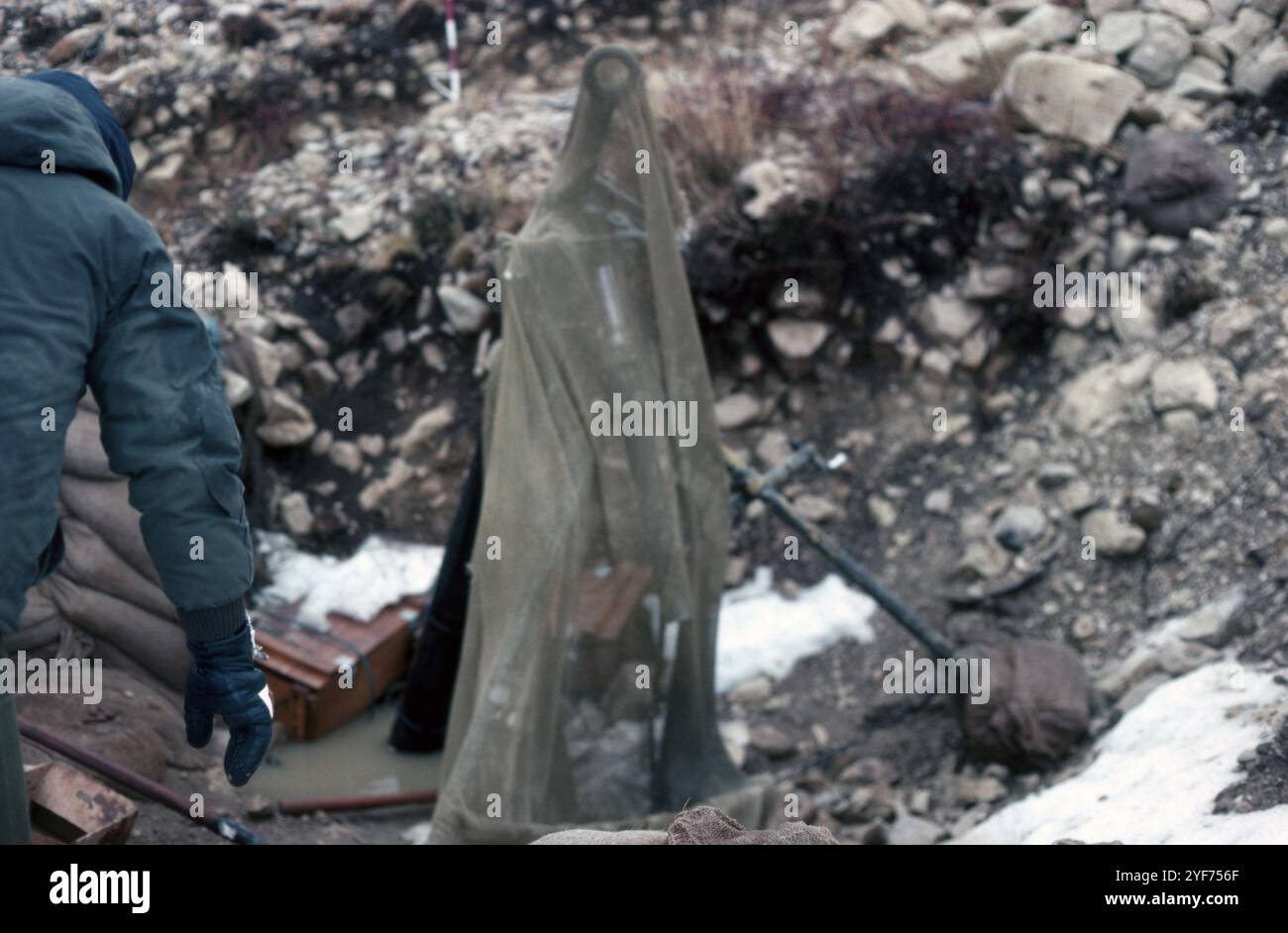 Lebanon Lebanese Front December 1981 / January 1982 Mount Lebanon Stock ...