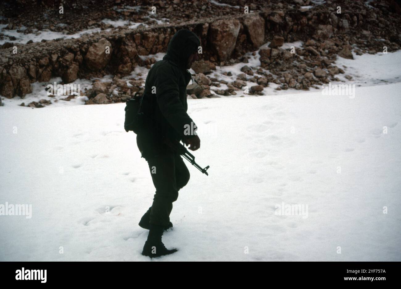 Lebanon Lebanese Front December 1981 / January 1982 Mount Lebanon Stock ...