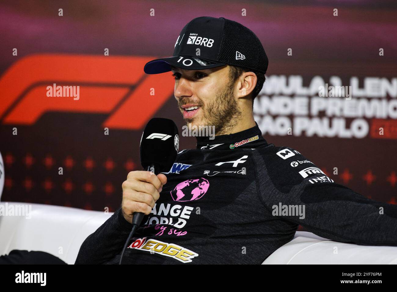 GASLY Pierre (fra), Alpine F1 Team A524, portrait press conference ...