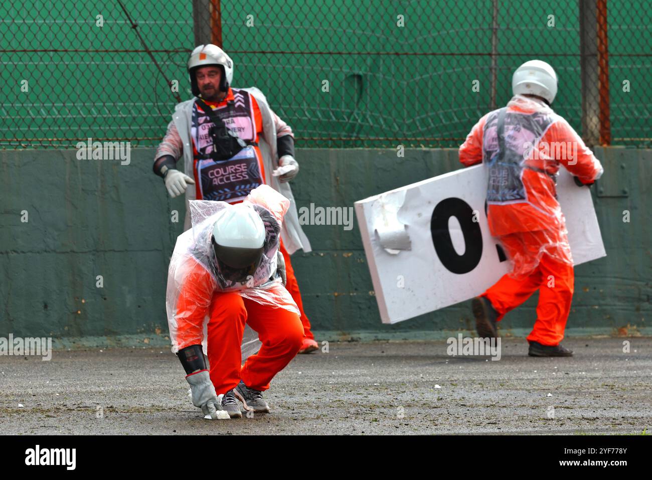 Marshals clear debris from circuit hi-res stock photography and images ...