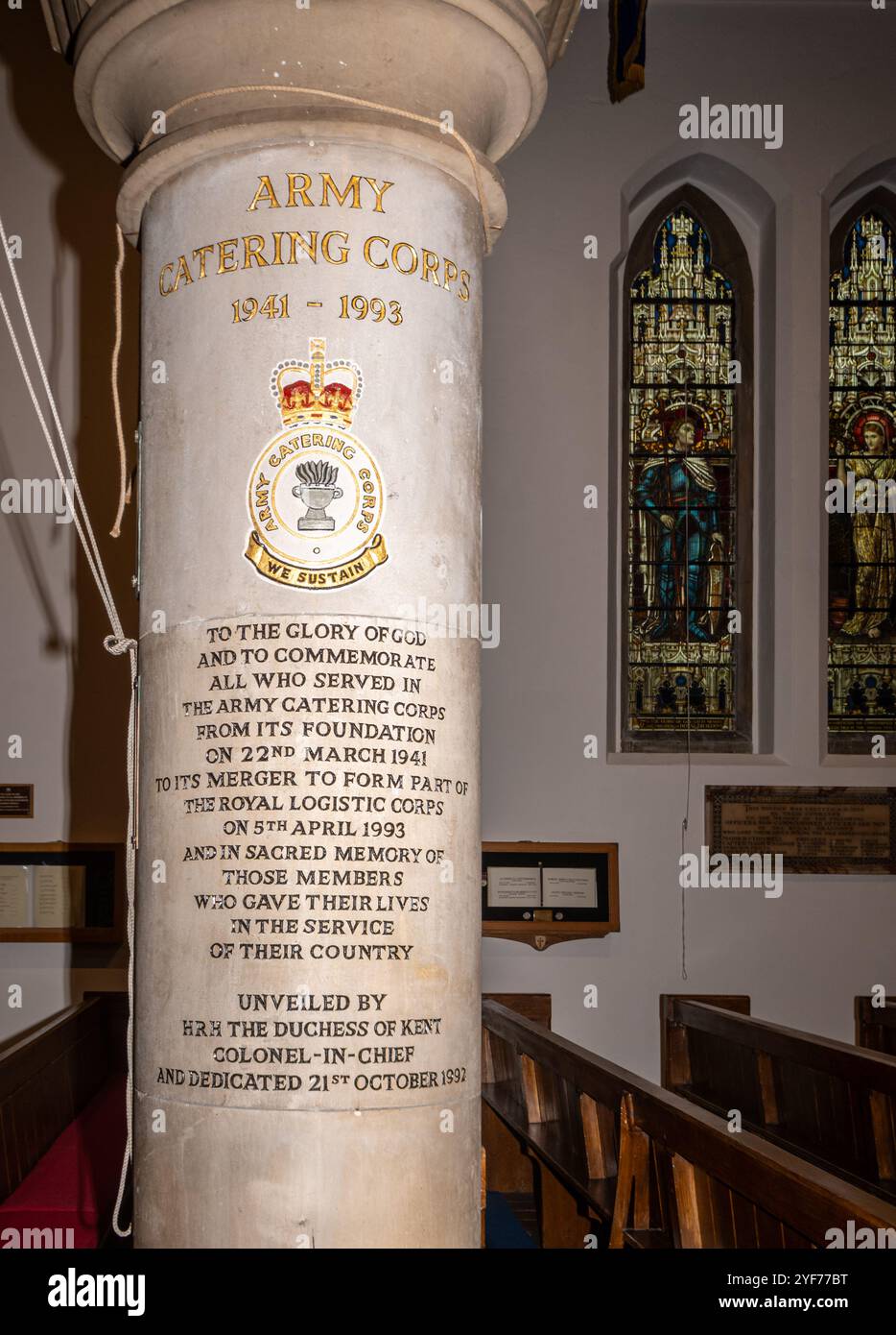 Royal Garrison Church of All Saints in Aldershot, Hampshire, England ...