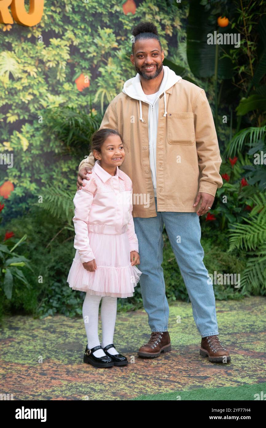 London, UK. 03 Nov, 2024. Pictured: JB Gill and daughter attends The ...