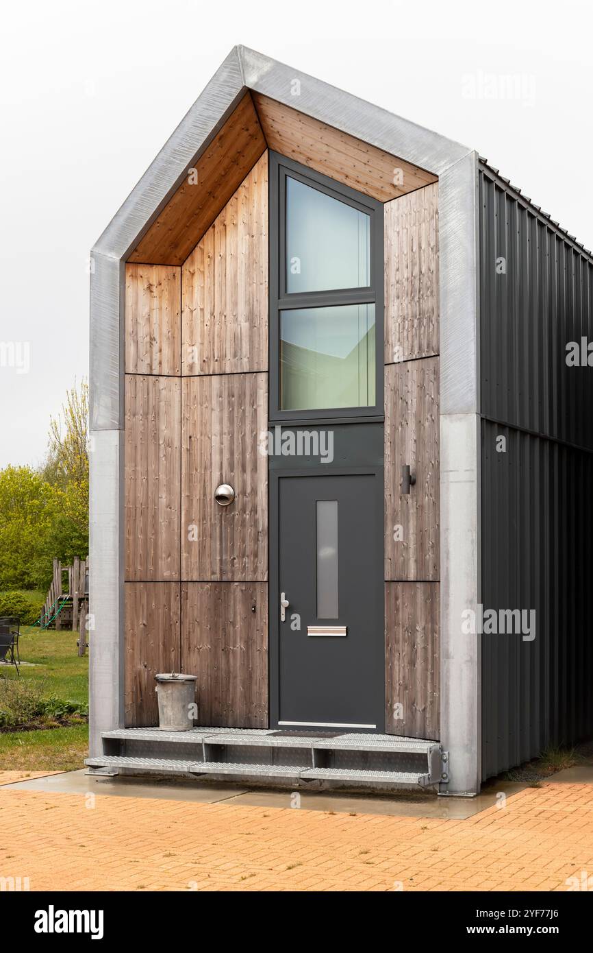 Tiny house of 39 square meters in the Dutch village of Nijkerk Stock ...