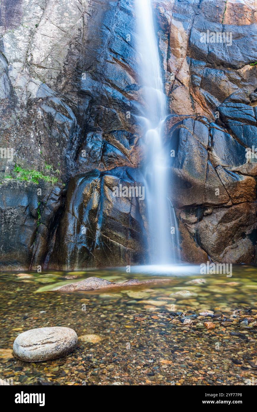Sa Spendula Waterfall, Villacidro, Sardinia Stock Photo - Alamy