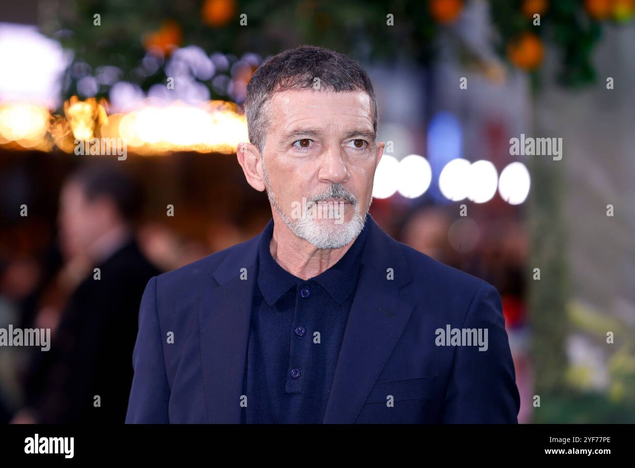 Antonio Banderas poses for photographers upon arrival at the world ...