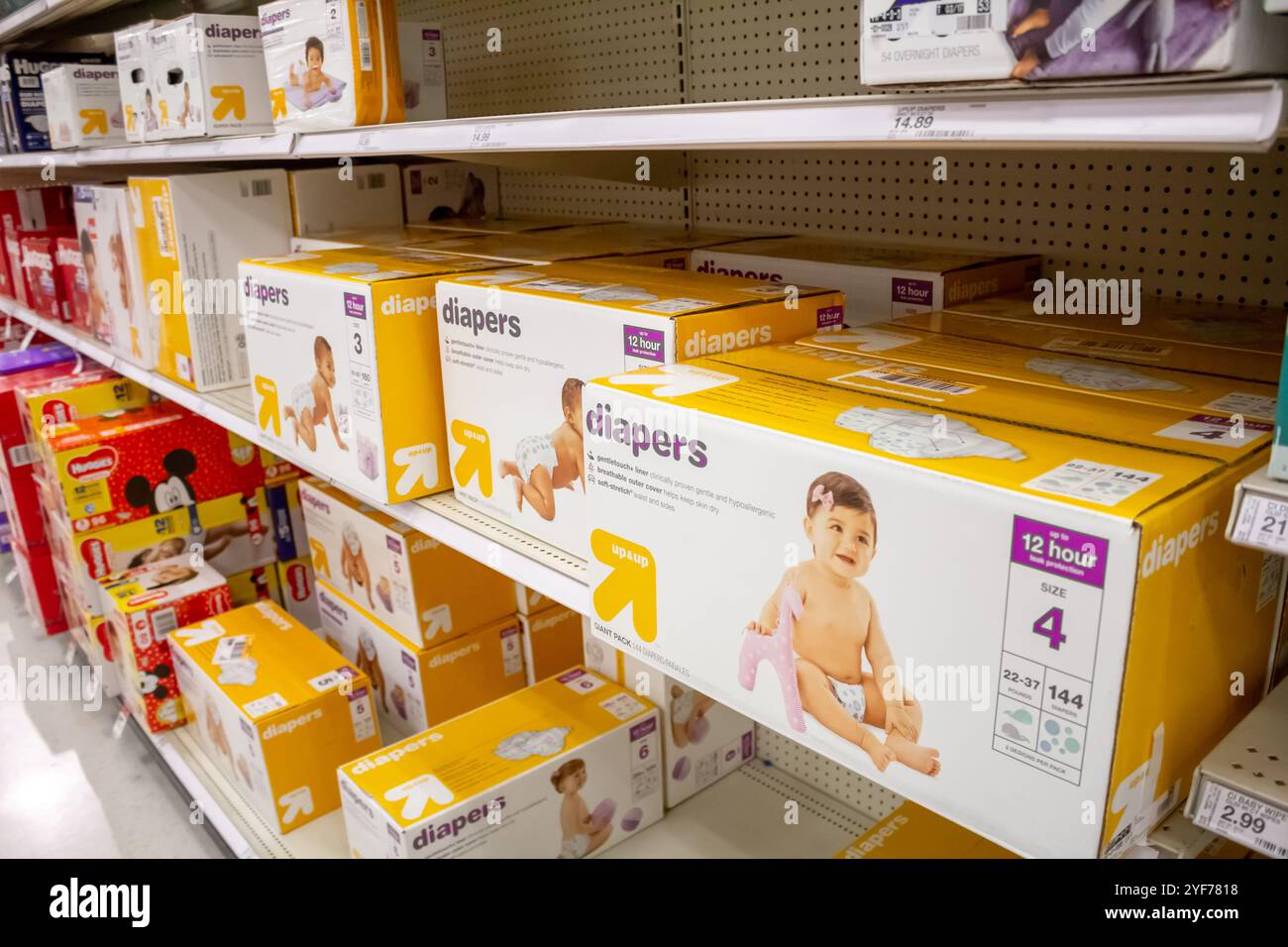 Los Angeles, California, United States - 03-19-2019: A view of several ...