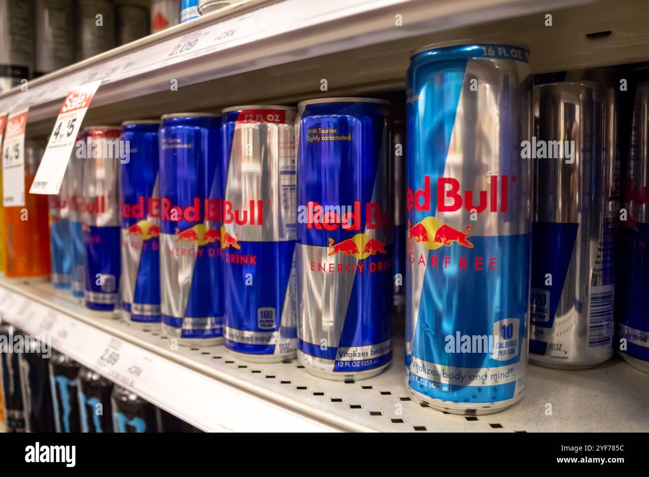 Los Angeles, California, United States - 03-19-2019: A view of several ...