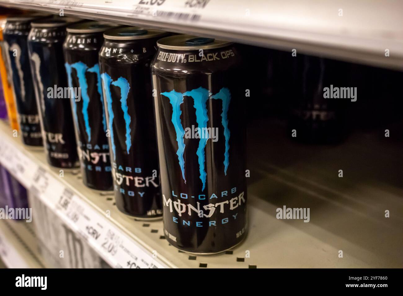 Cans monster energy drink hi-res stock photography and images - Alamy