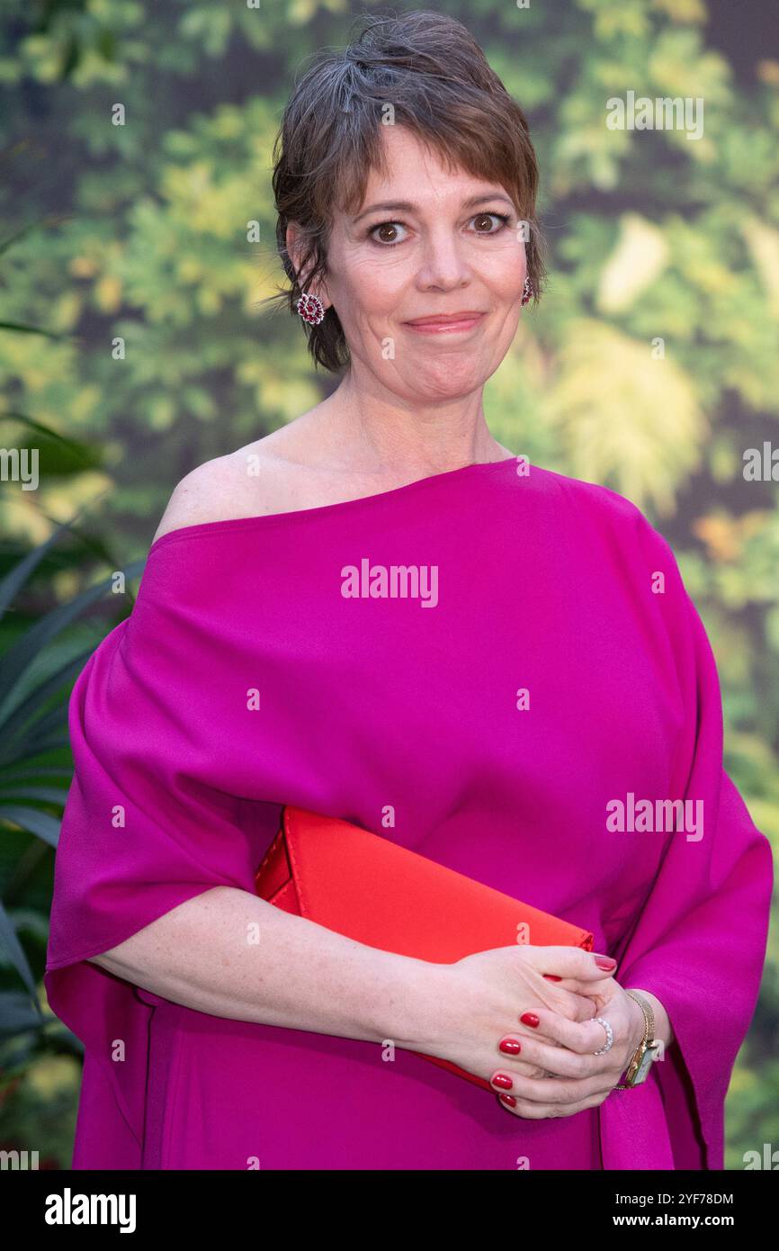 London, UK. 03 Nov, 2024. Pictured: Olivia Colman attends The World ...