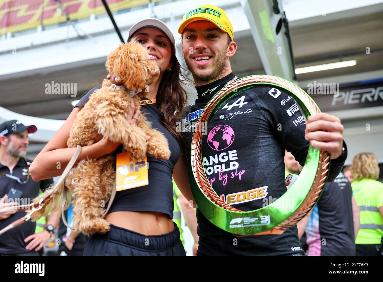 Sao Paulo, Brazil. 03rd Nov, 2024. Pierre Gasly (FRA) Alpine F1 Team ...