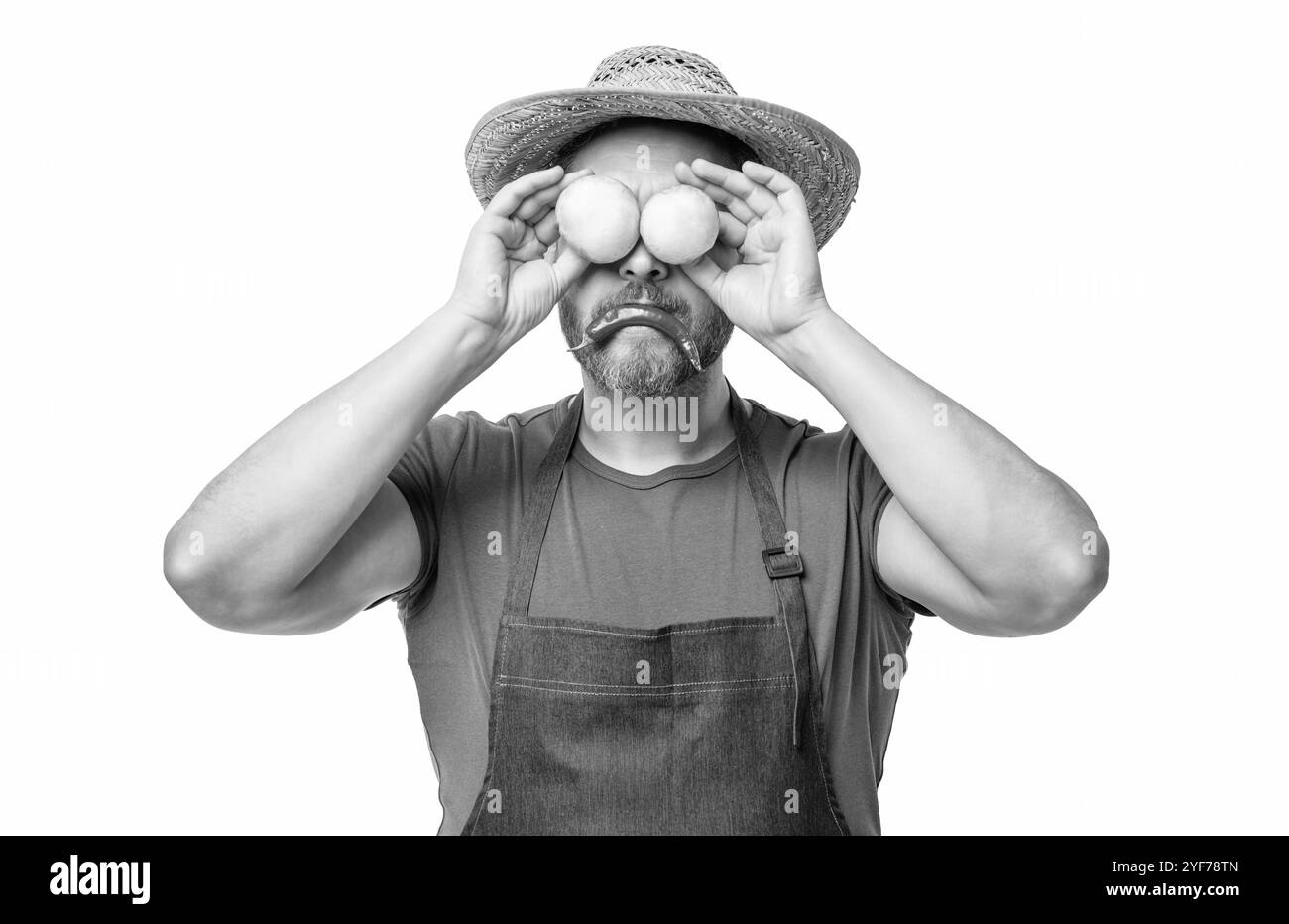 Greengrocer apron Black and White Stock Photos & Images - Alamy