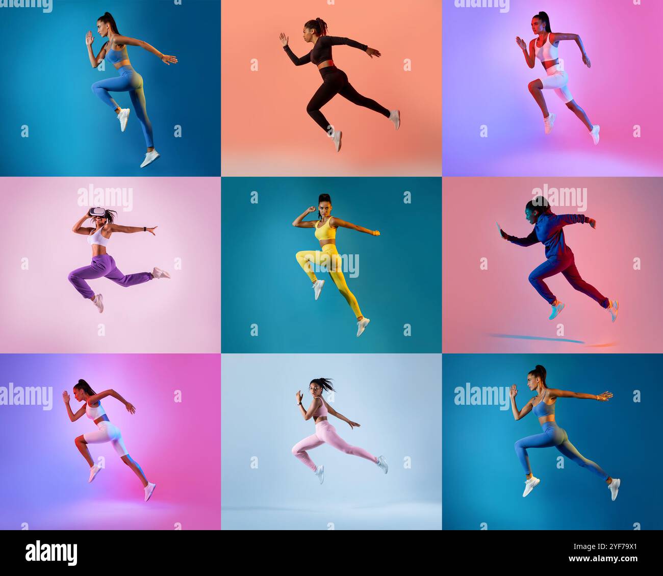 Dynamic display of vibrant colors hi-res stock photography and images ...