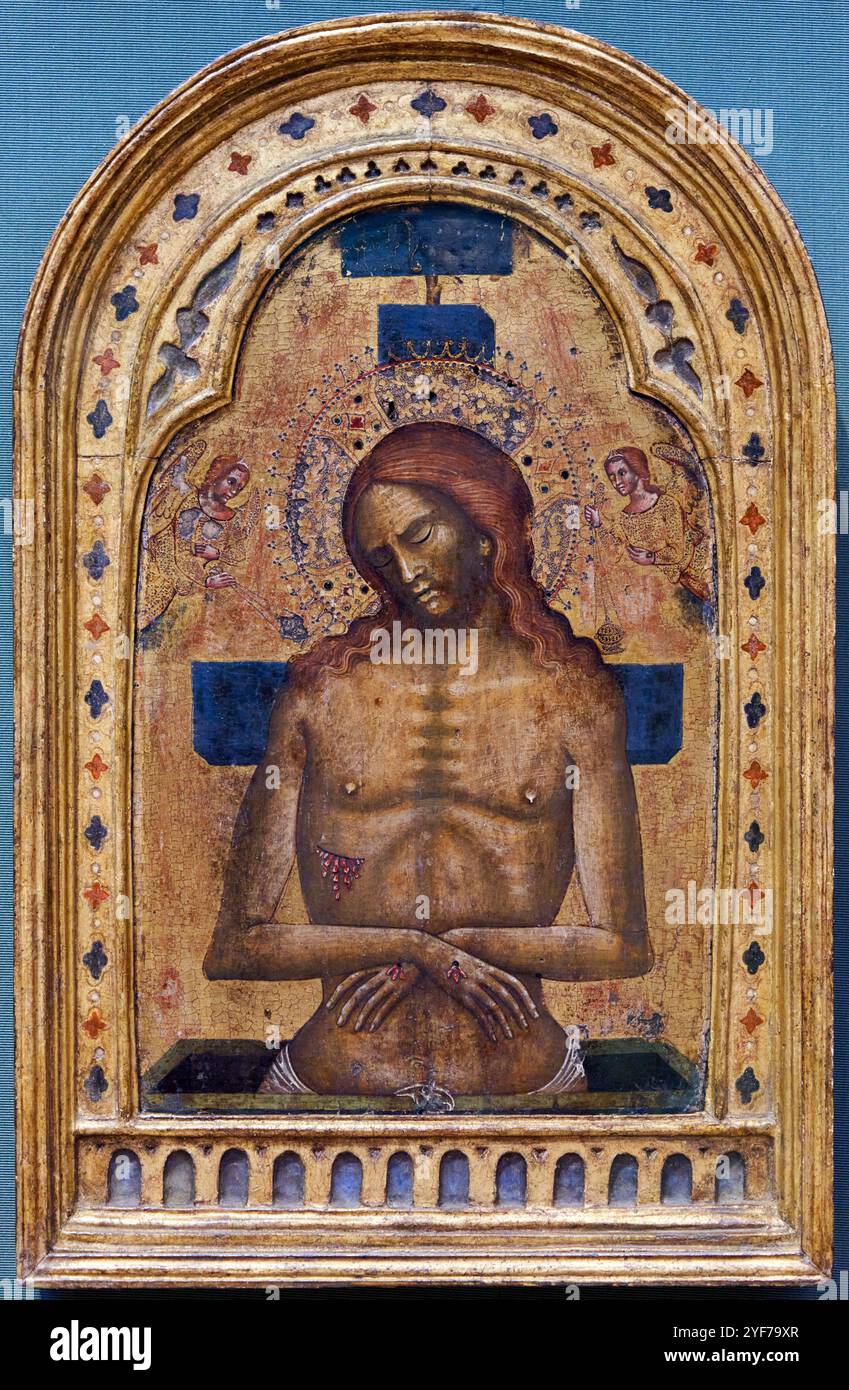 The Man of Sorrows, about 1385-1400, Probably by Jacobello del Bonomo ...
