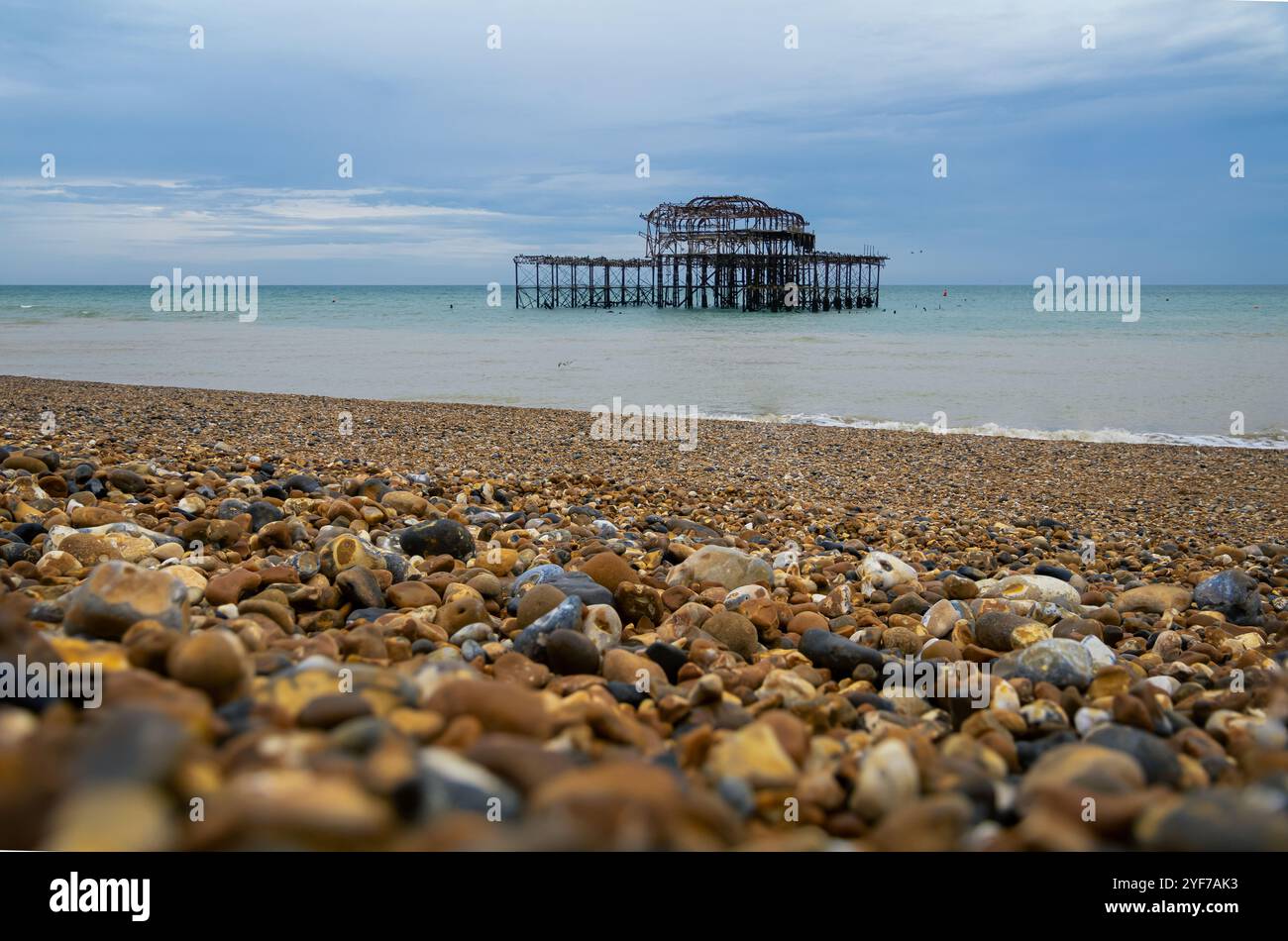 Brighton West Pier Stock Photo - Alamy