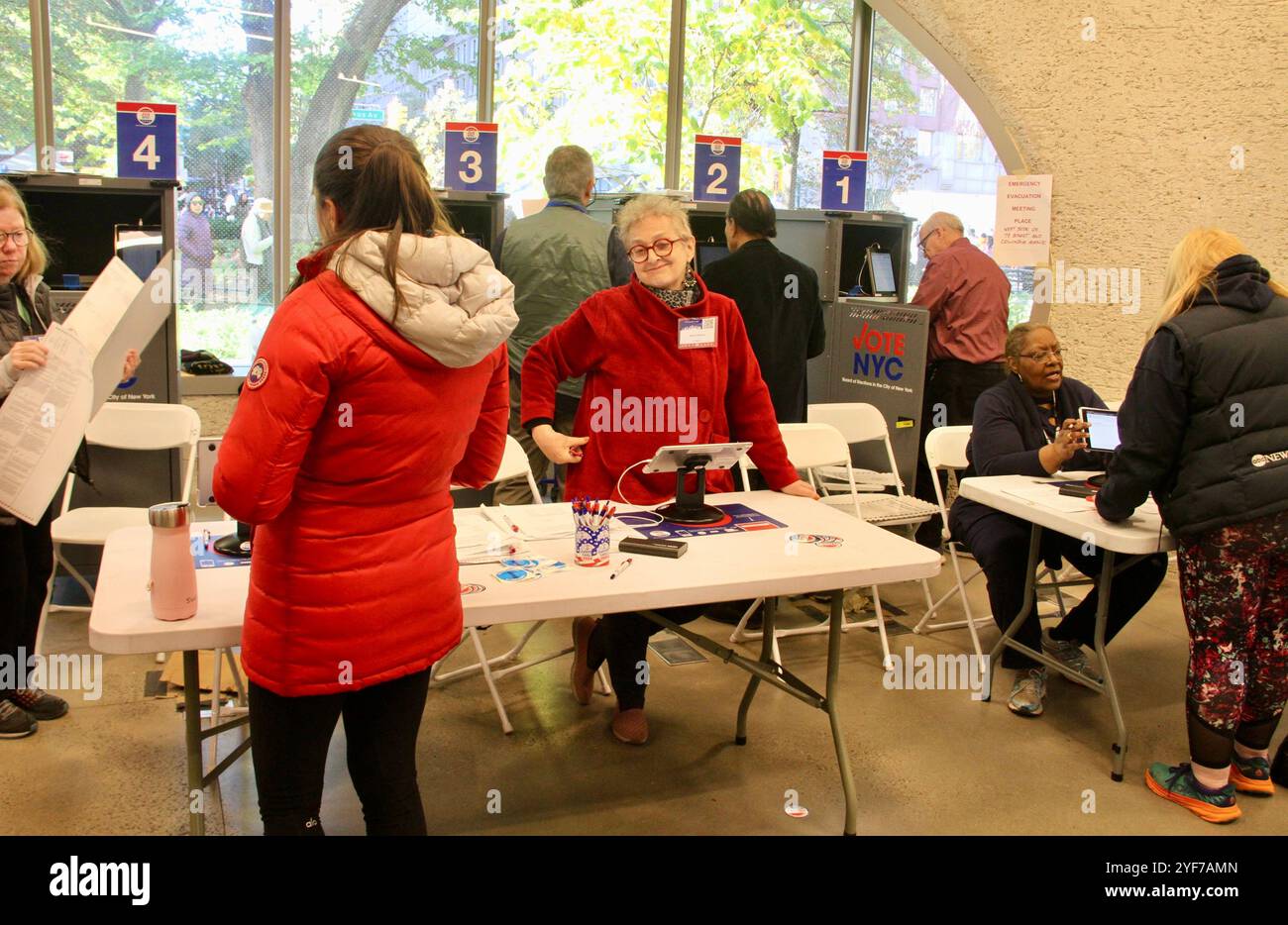 November 3, 2024, New York City, New York: (new) early voting in new ...