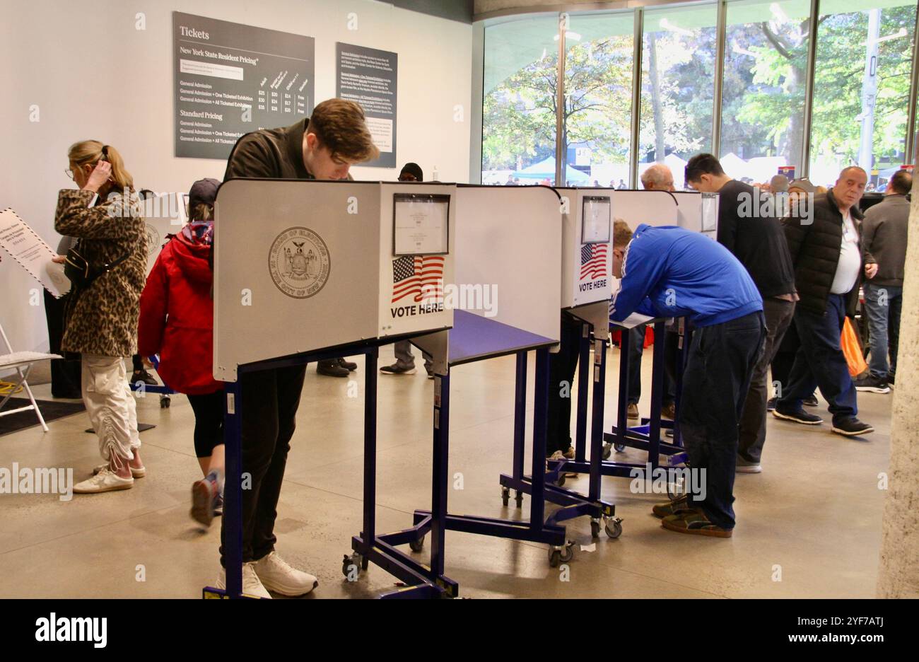 November 3, 2024, New York City, New York: (new) early voting in new ...
