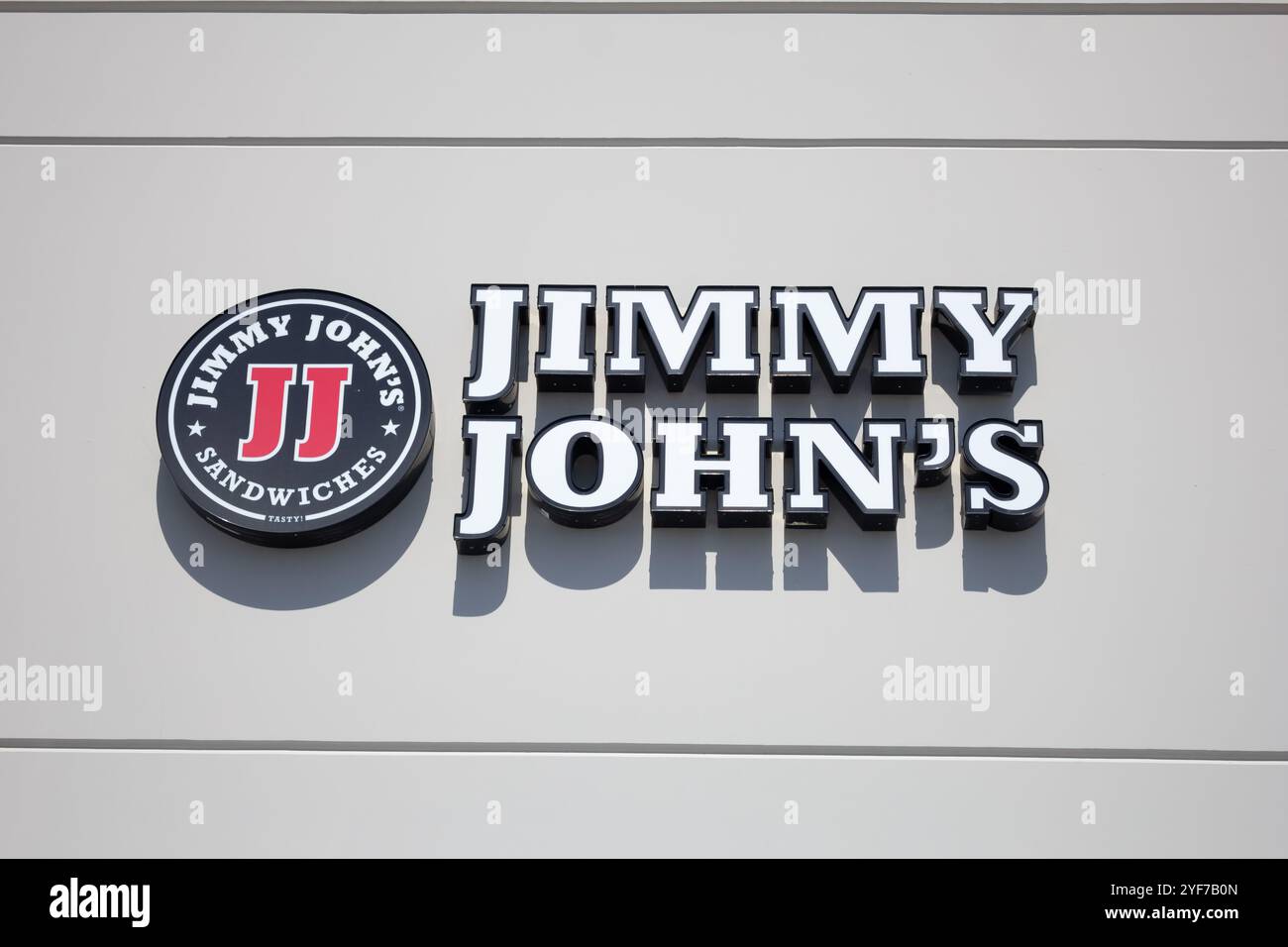 Los Angeles, California, United States - 03-24-2019: A view of a store ...