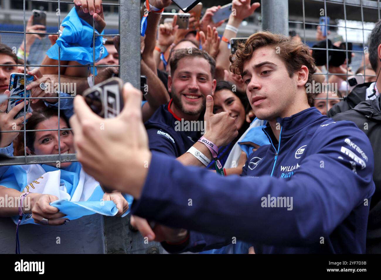Sao Paulo, Brazil. 03rd Nov, 2024. Franco Colapinto (ARG) Williams ...