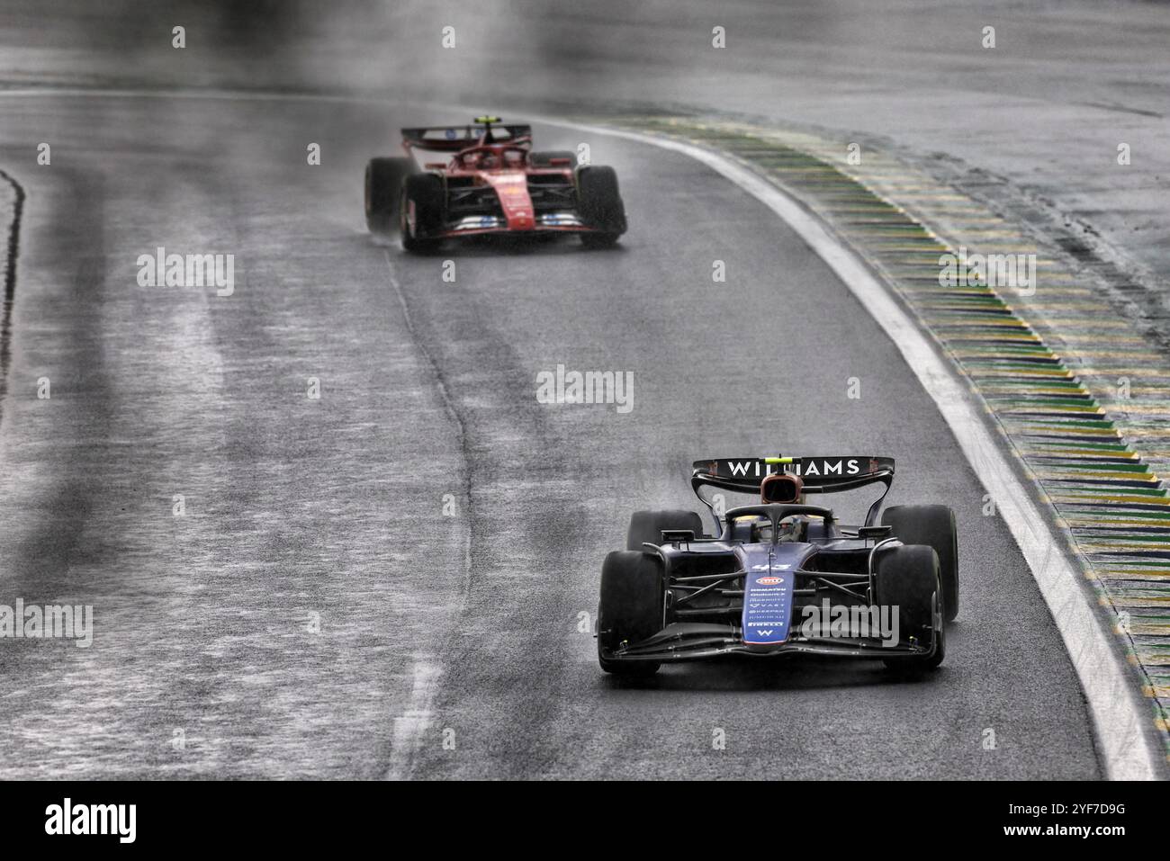 Sao Paulo, Brazil. 03rd Nov, 2024. Franco Colapinto (ARG) Williams Racing FW46. Formula 1 World ...