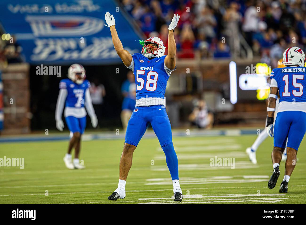 Dallas, Texas, USA. 2nd Nov, 2024. Southern Methodist Mustangs ...