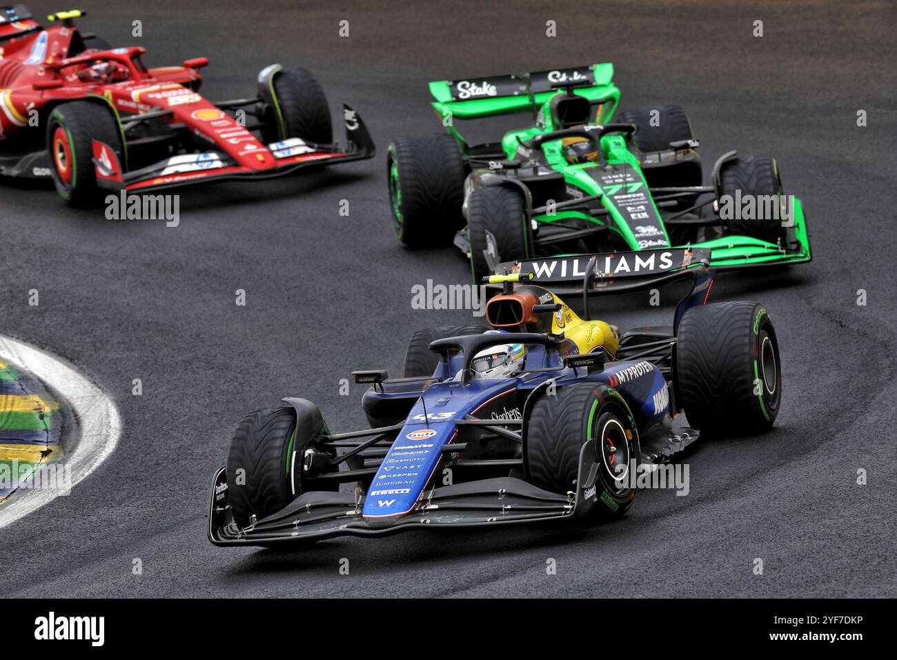 Sao Paulo, Brazil. 03rd Nov, 2024. Franco Colapinto (ARG) Williams Racing FW46. Formula 1 World ...