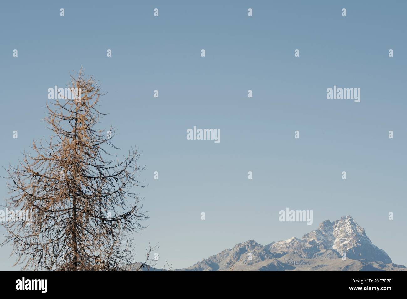 Monte Viso, the highest mountain in the Maritime Alps, photographed ...