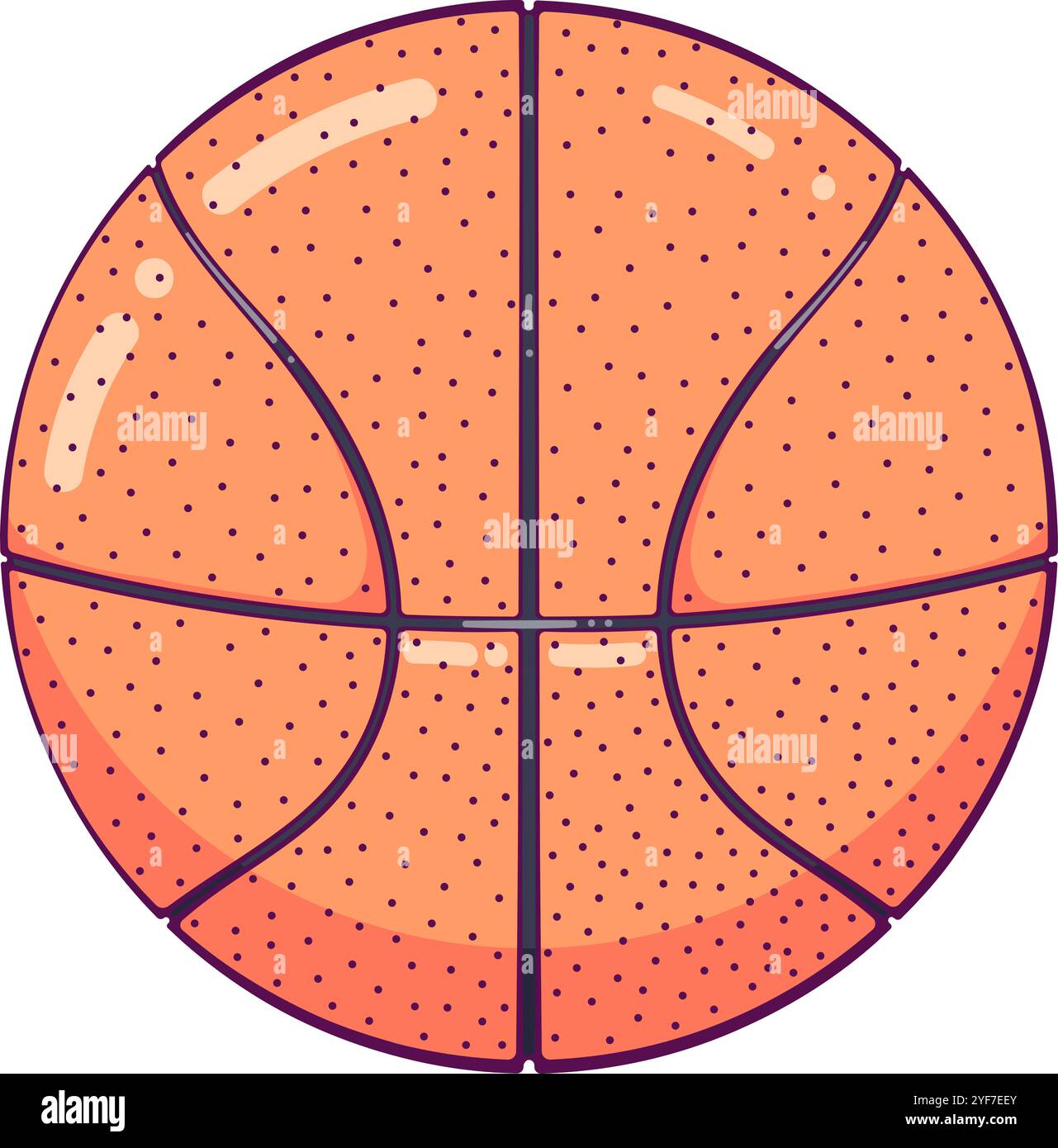 Close up basketball ball Stock Vector Images - Alamy